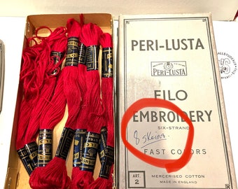 Peri Lusta Embroidery Thread | Etsy