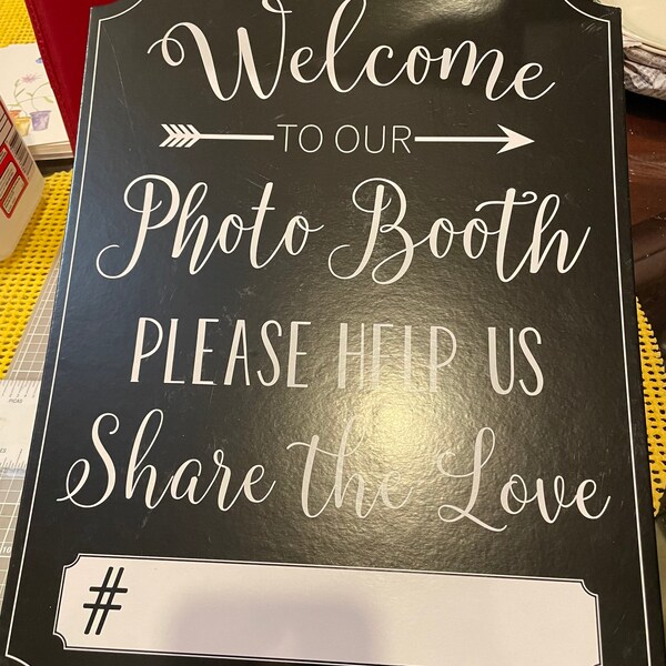 Wood Photo Booth Sign - Etsy