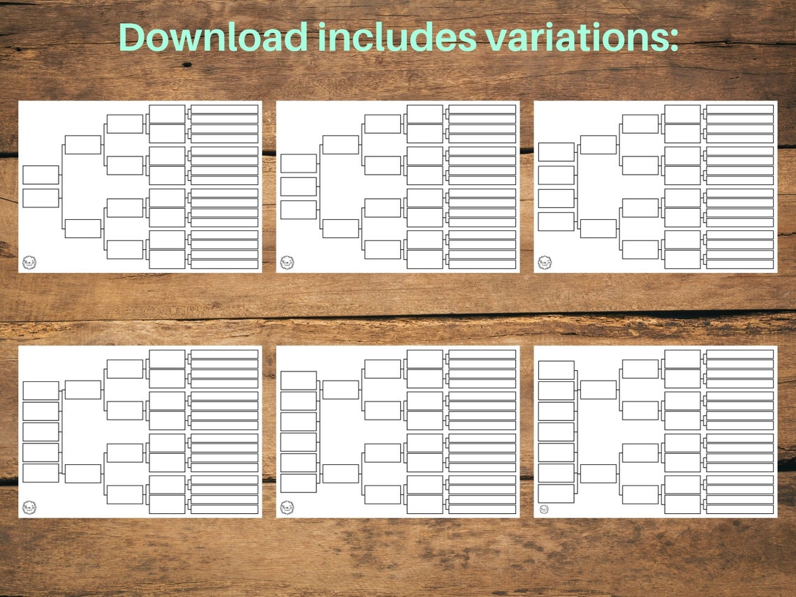 5 Generation Family Tree Template Fillable Instant Download - Etsy