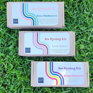 DIY Ice Dyeing Kit: Fiber Reactive Dyes for Colorful Parties, Gifts ...