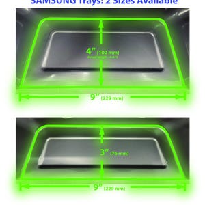 Custom Exact Fit Drip Tray Catchers for Select Samsung Refrigerators - Etsy