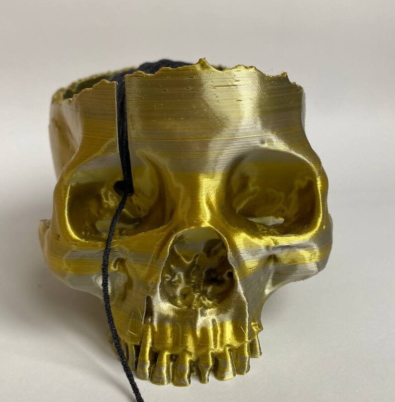 Yarn Bowl, Skull, Skeleton, Anatomy, 3d Printed, Knitting Crocheting ...