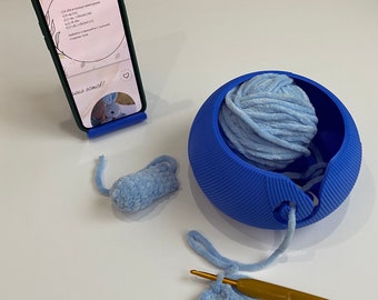 3D Printed Yarn Bowl - Etsy
