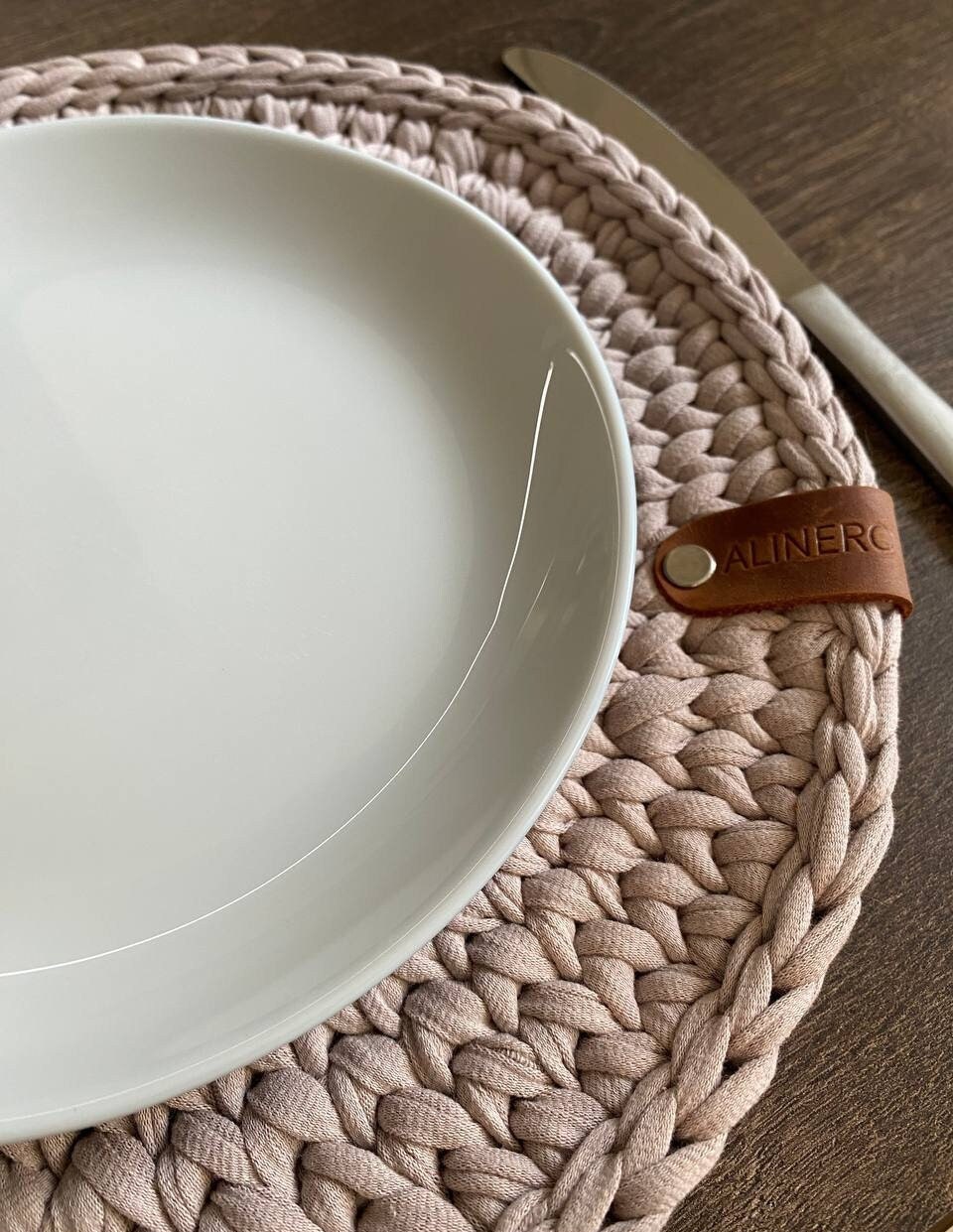 Crochet Placemat Pattern Video Tutorial Table Setting - Etsy