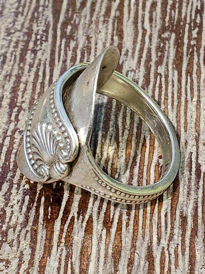 Sterling Silver Spoon Ring 4 - Etsy