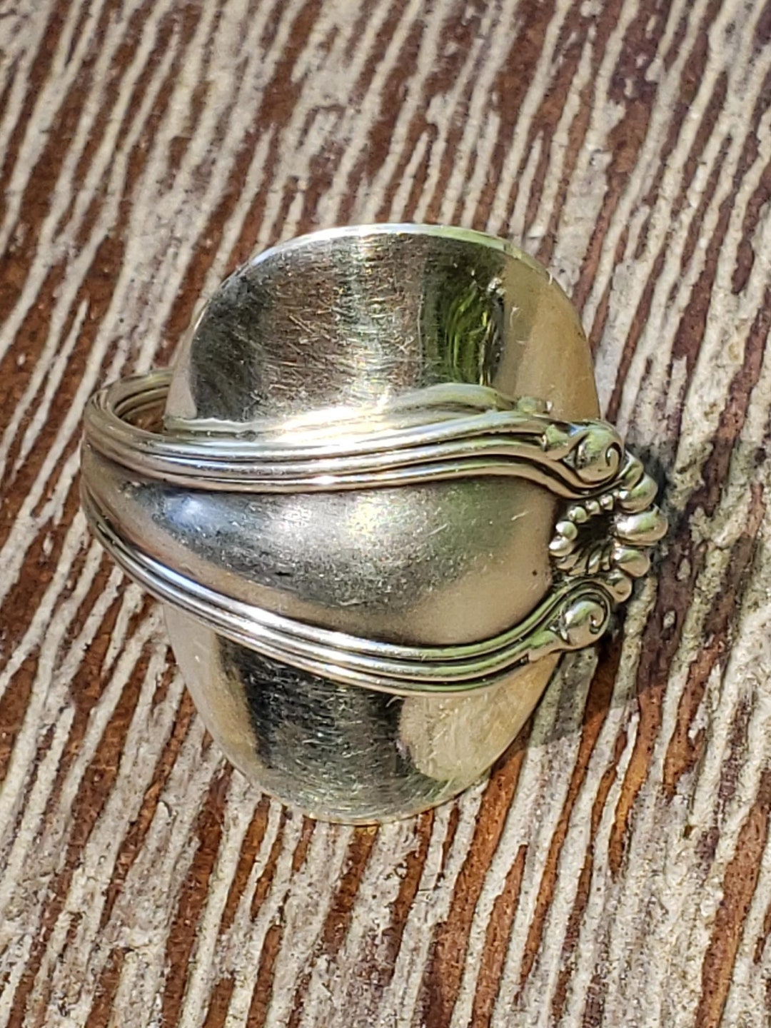 Sterling Silver Spoon Ring 2 - Etsy