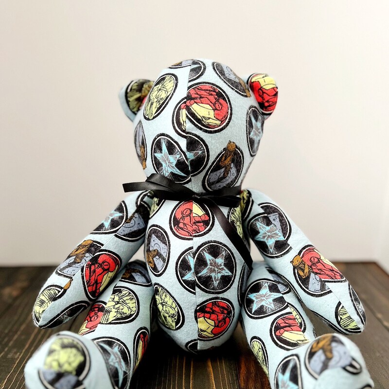Spider Man Teddy Bear - Etsy