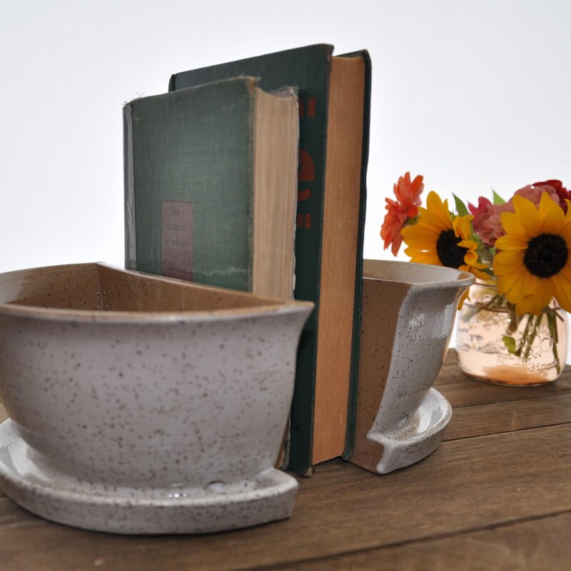 Book Planter - Etsy