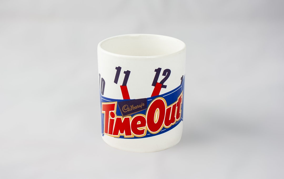 Cadbury Time Out Retro Mug Cup Tea Coffee Kilncraft STL England - Etsy