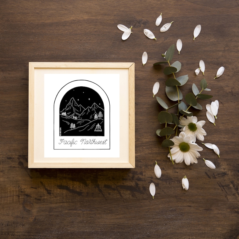 Ski Calligraphy - Etsy