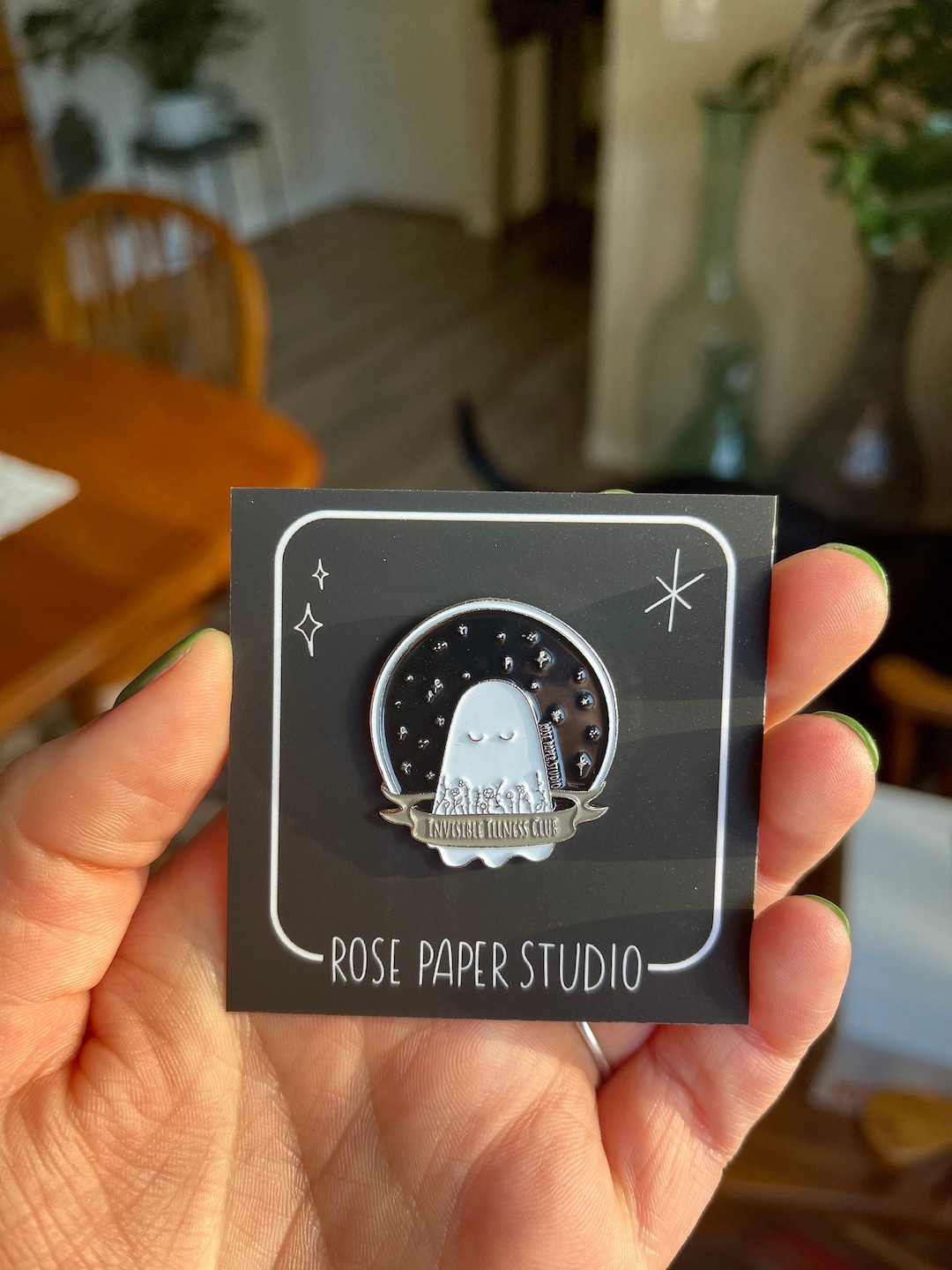 Invisible Illness Club Pin | Chronic Pain Pin | Chronic Illness Enamel ...