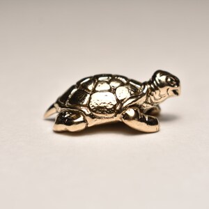 Bronze Turtle Figurine - Bronze Miniature Turtle - Bronze Animal ...