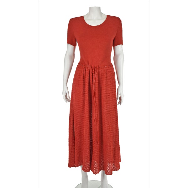 Red Cotton Dress - Etsy
