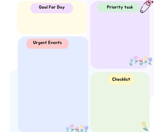 Simple and Effective Printable Daily Planner That Will Help - Etsy