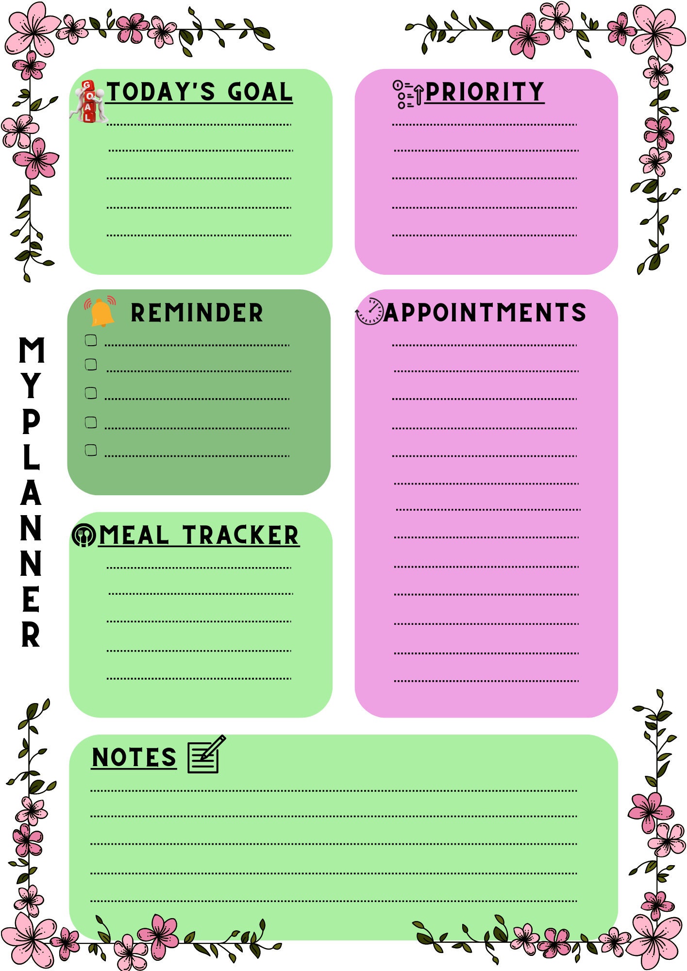 Simple and Effective Printable Daily Planner That Will Help You Stay ...
