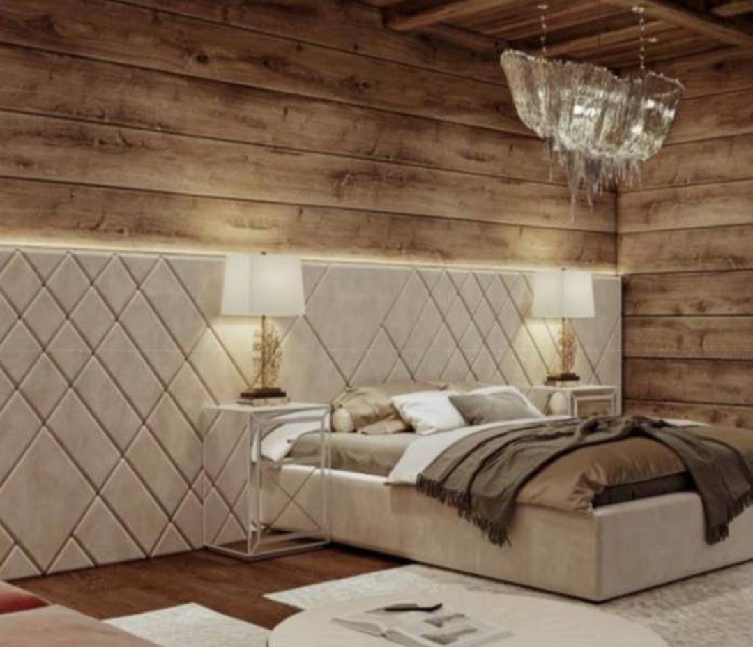 10 Sq Ft Wall Decor, Soft Panels, Headboard, Wall Panels, Modern ...
