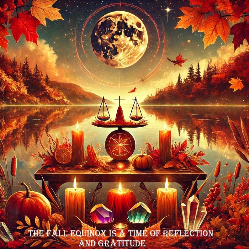 Psychic Autumn Equinox Reflection and Gratitude Reading by Master Psychic Spiritwalker of Sirian ...