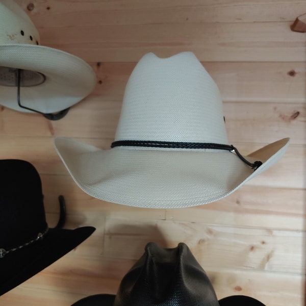 Wall Mounted Cowboy Hat Rack - Etsy
