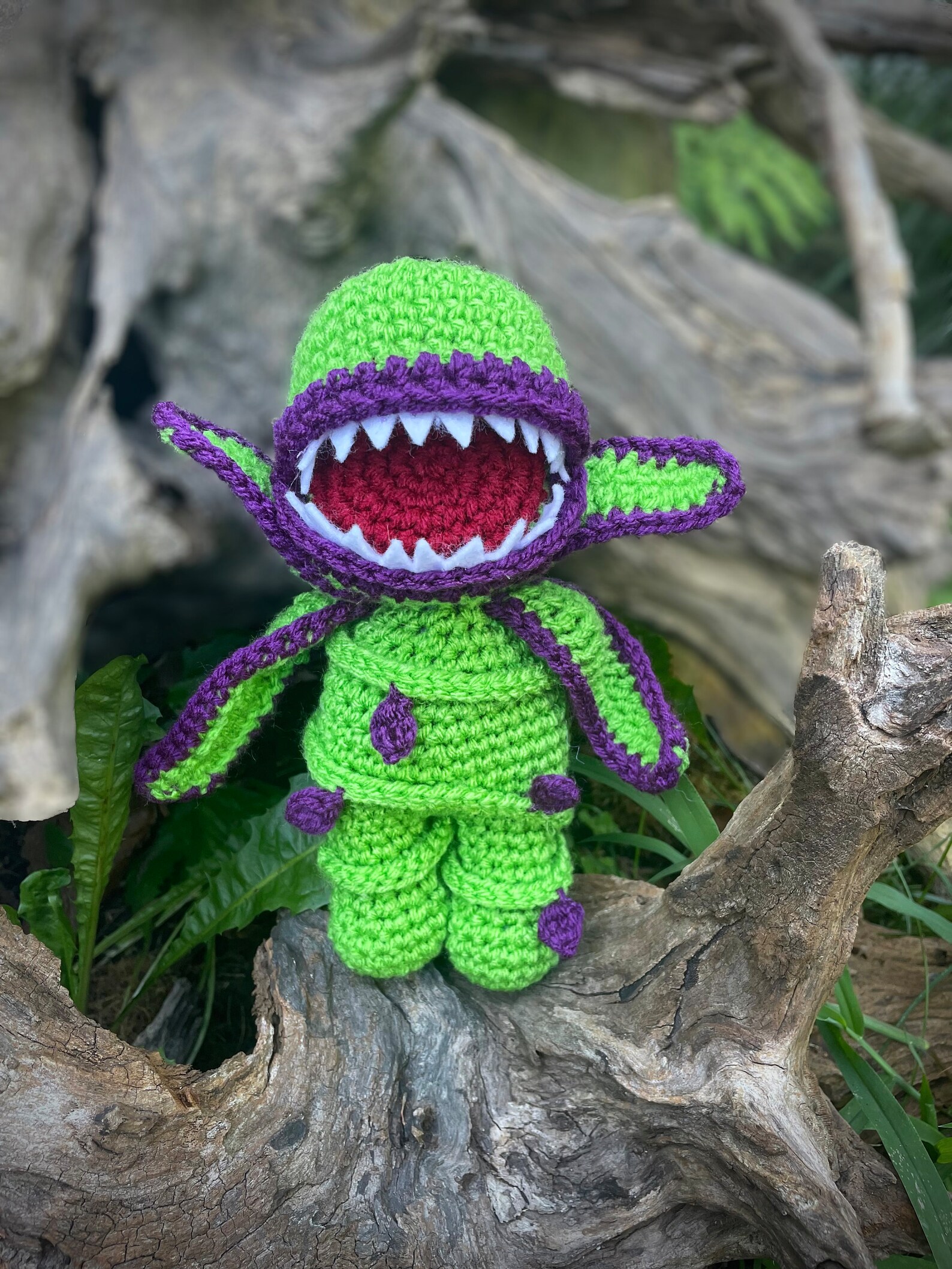 Venus Flytrap Crochet Pattern - Etsy