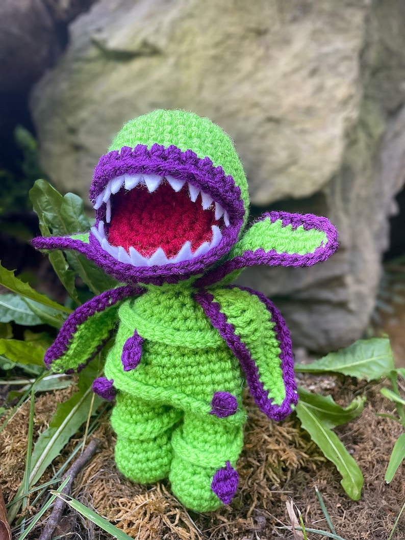 Venus Flytrap Crochet Pattern - Etsy