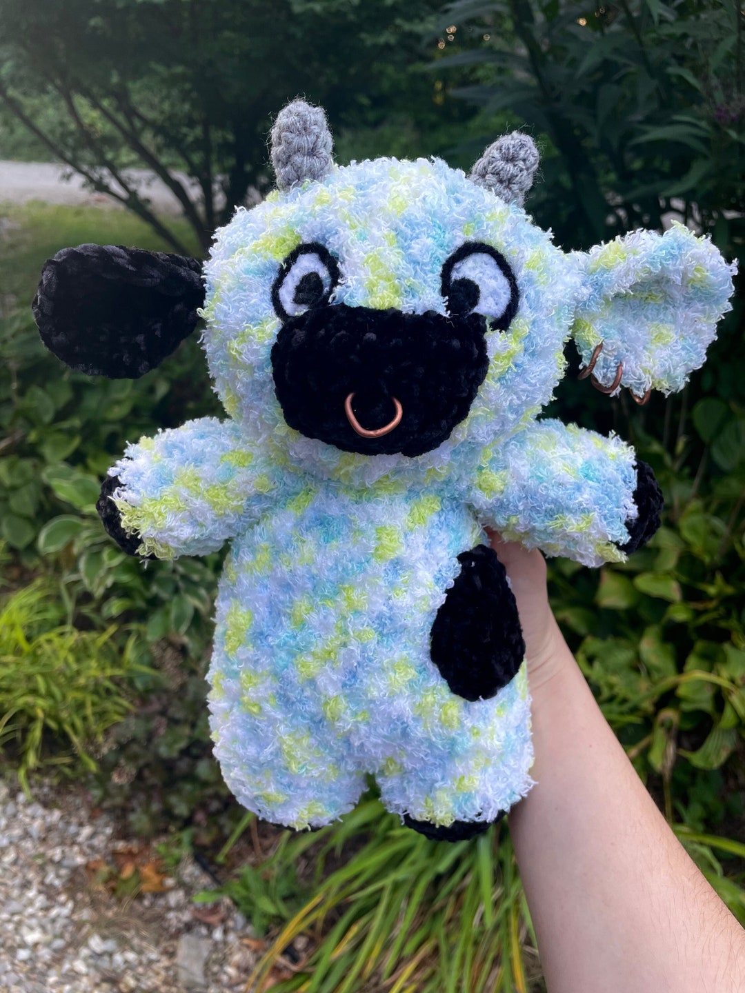 Emoo Cow Crochet Pattern - Etsy