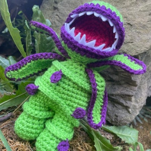Venus Flytrap Crochet Pattern - Etsy