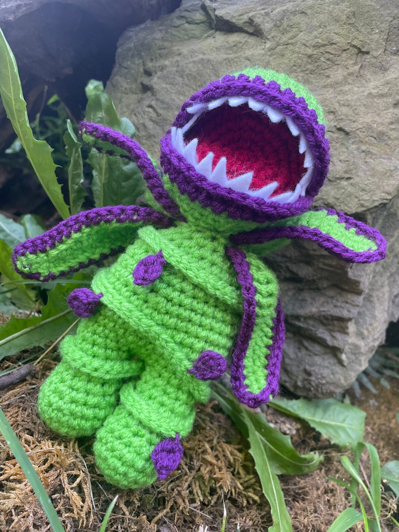 Venus Flytrap Crochet Pattern - Etsy