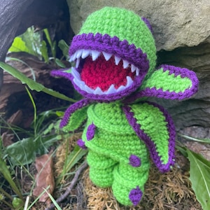 Venus Flytrap Crochet Pattern - Etsy
