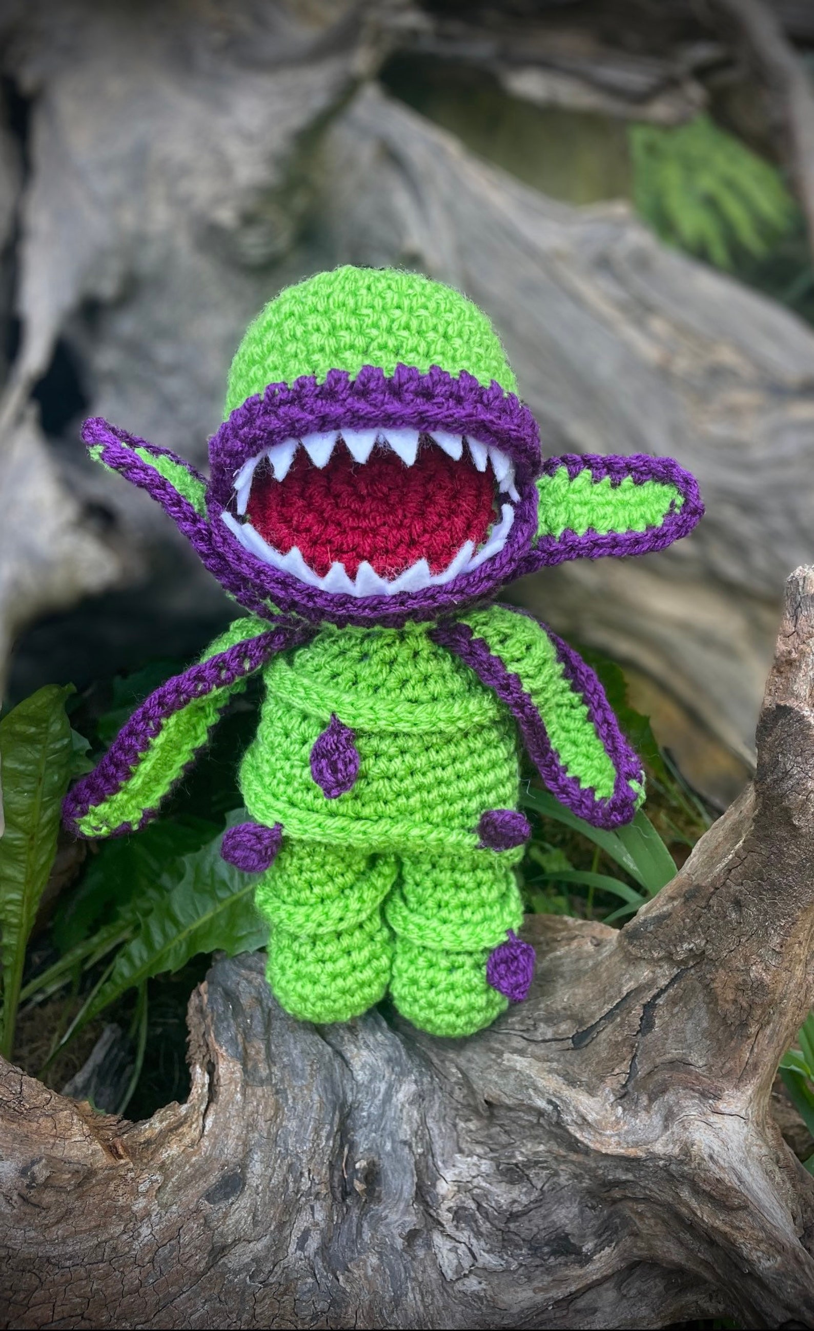 Venus Flytrap Crochet Pattern - Etsy