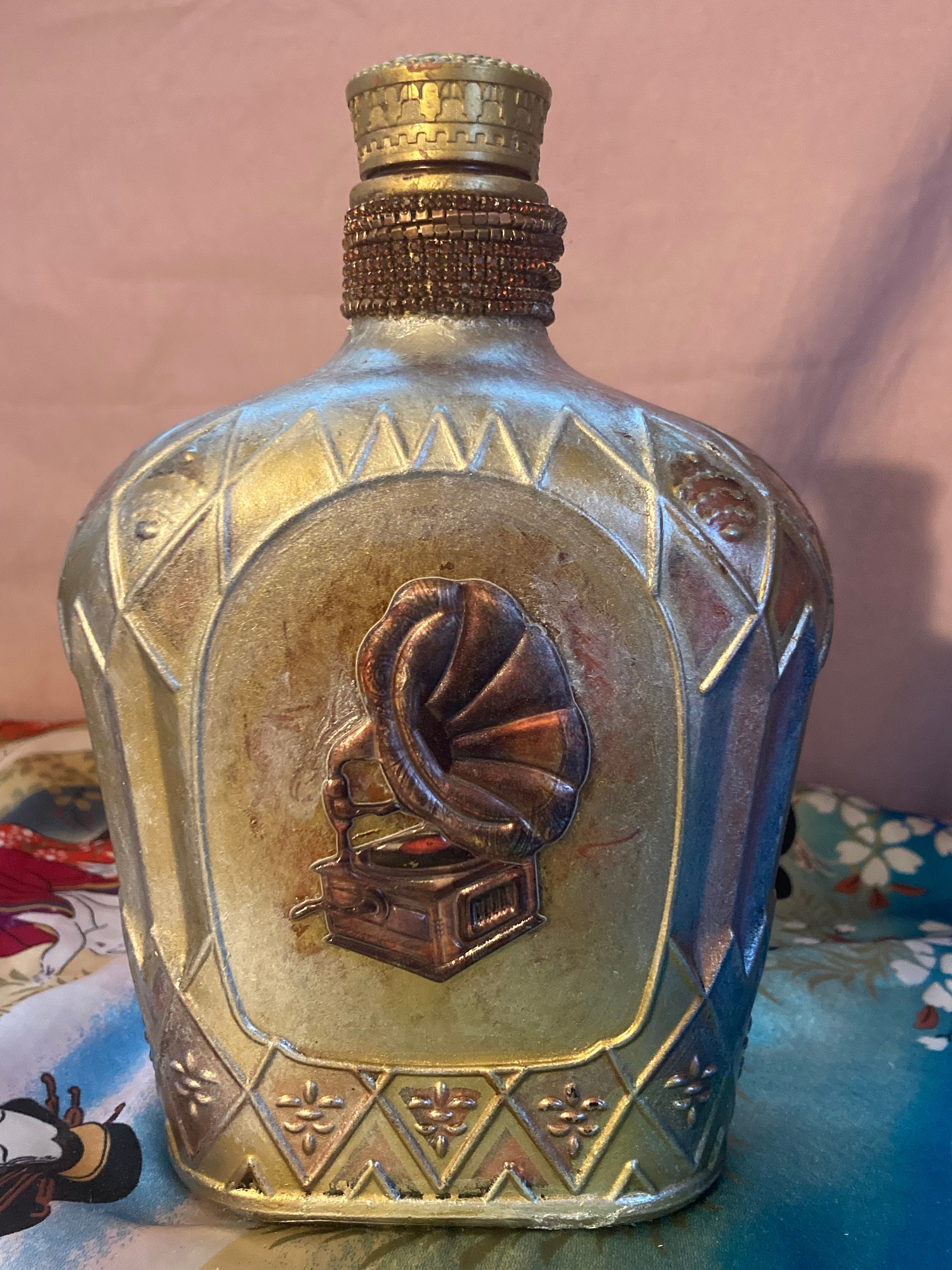 Hand Painted Crown Royal Bottle - Etsy