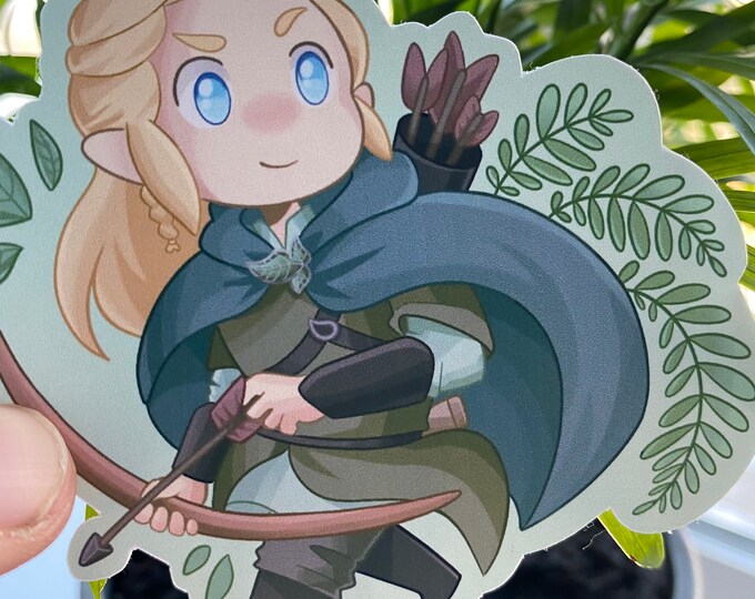 Lotr Legolas Greenleaf Sticker - Etsy