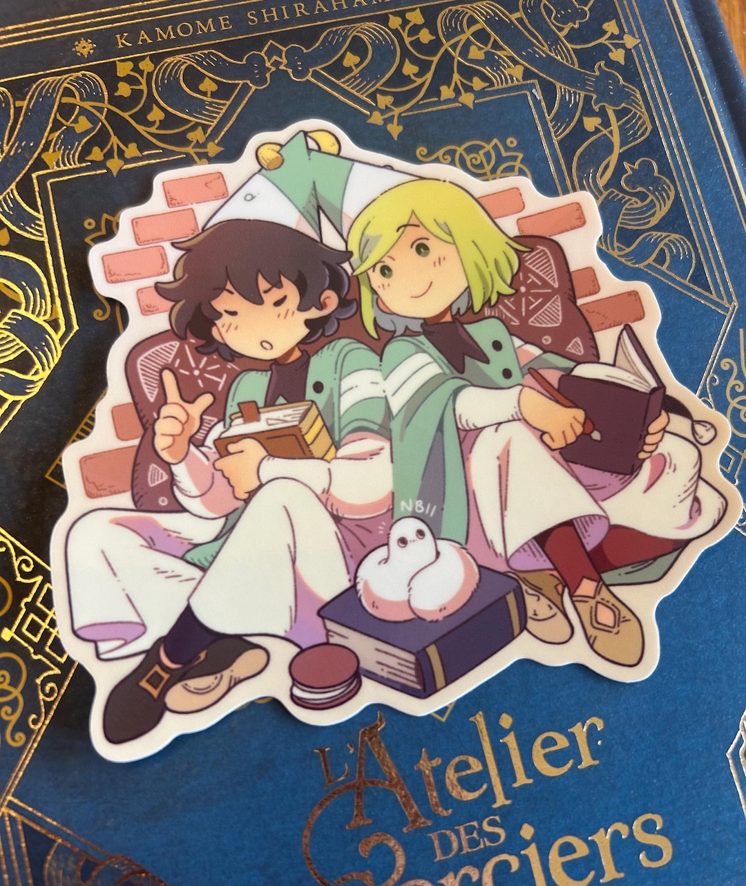 Witch Hat Atelier Agott and Coco Sticker - Etsy