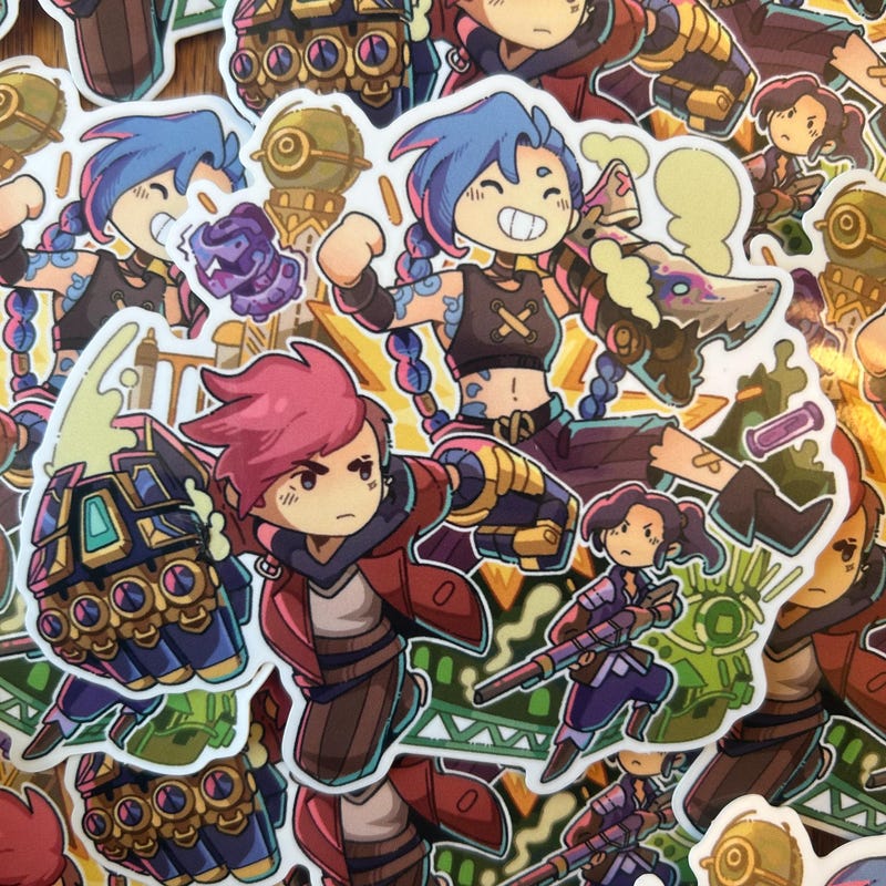 Arcane Stickers - Etsy