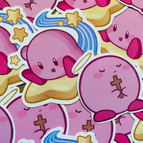 Kirby Karby Sticker - Etsy