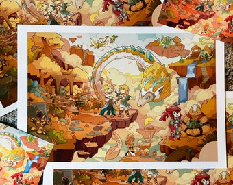 Zelda Dragons Tattoo Design / TOTK / Link / Light Dragon / Printable ...