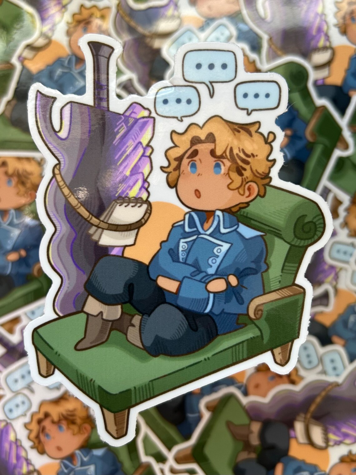Adolin Kholin Stickers, Stormlight Archive - Etsy