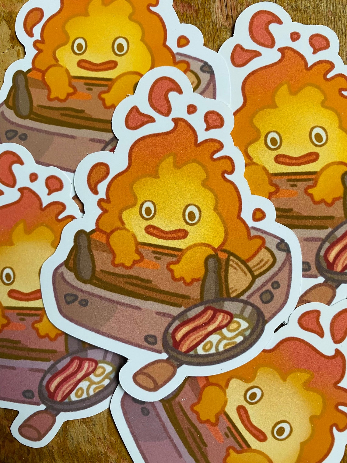 Calcifer Sticker | Etsy
