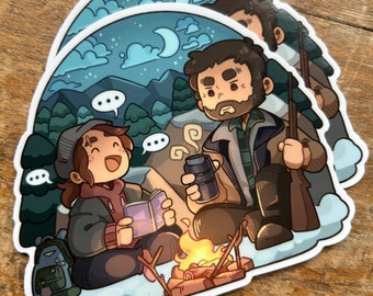 The Last of Us Sticker Ellie With Giraffe TLOU Sticker - Etsy