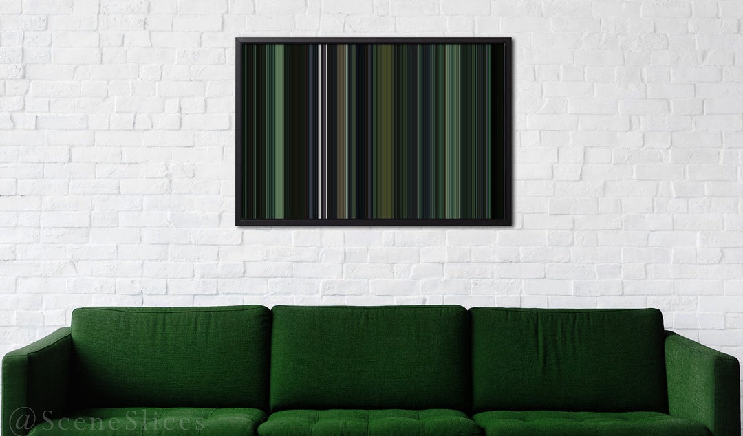 The Matrix Printable Wall Art - Movies Converted to Color Art, Abstract ...