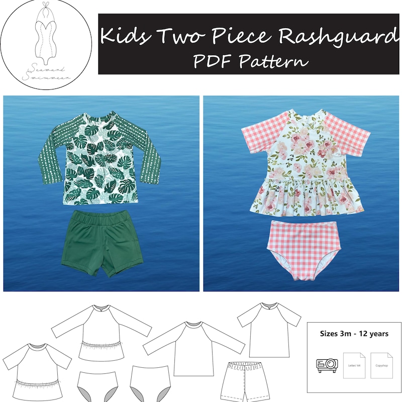 Rash Guard Pattern - Etsy