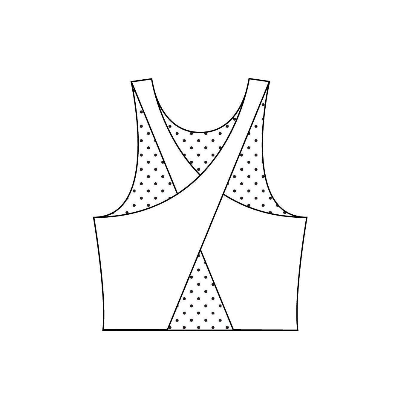 High Neck Top PDF Pattern | Etsy