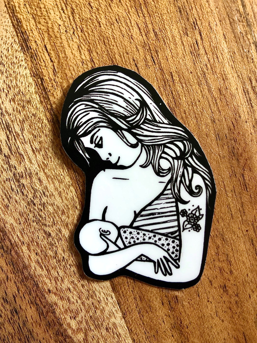 Breastfeeding Mom Sticker Doula Birth Work Mom Decal Breastmilk Sticker ...