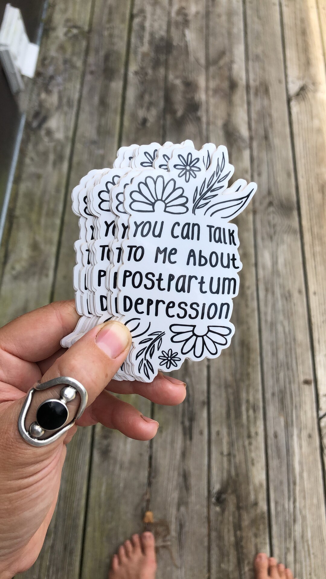 Postpartum Depression Sticker New Mom Mother Doula Natural Birth ...