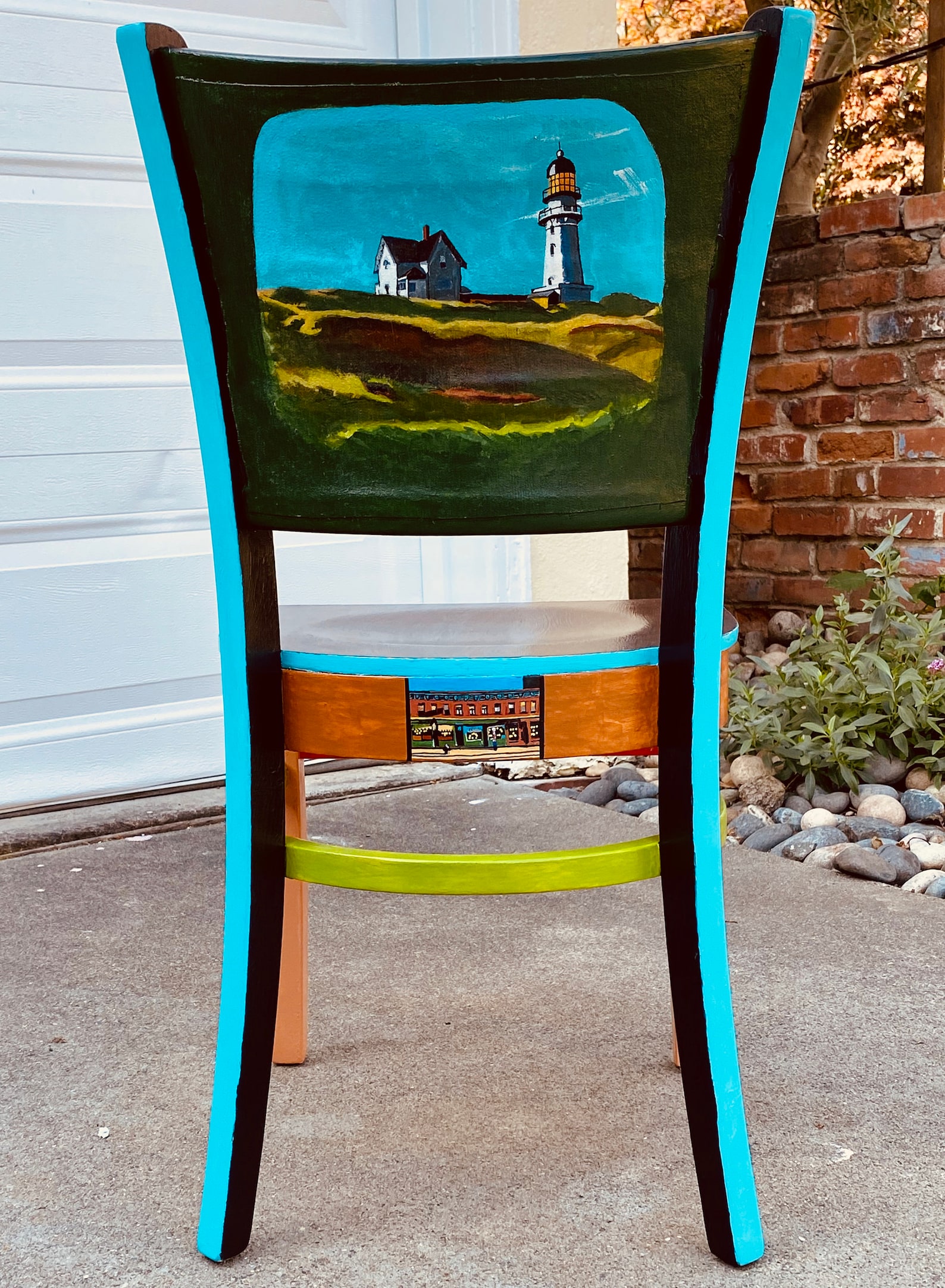 Edward Hopper Accent Chair | CUSTOM ORDER ONLY - Etsy