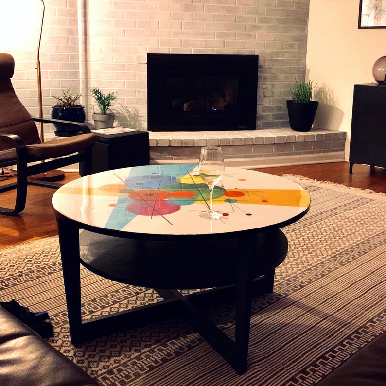 Vassily Kandinsky Coffee Table CUSTOM ORDER - Etsy