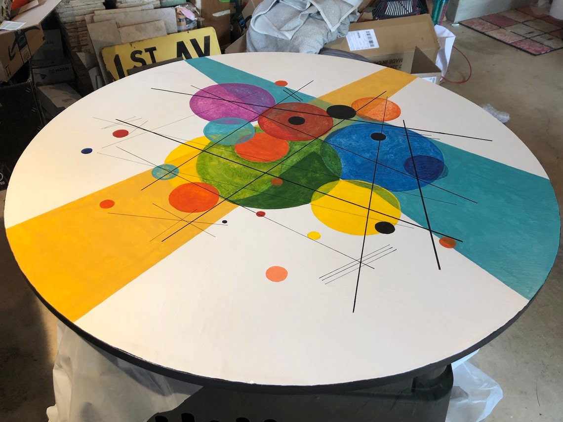 Vassily Kandinsky Coffee Table CUSTOM ORDER You Can Make a Custom Order ...