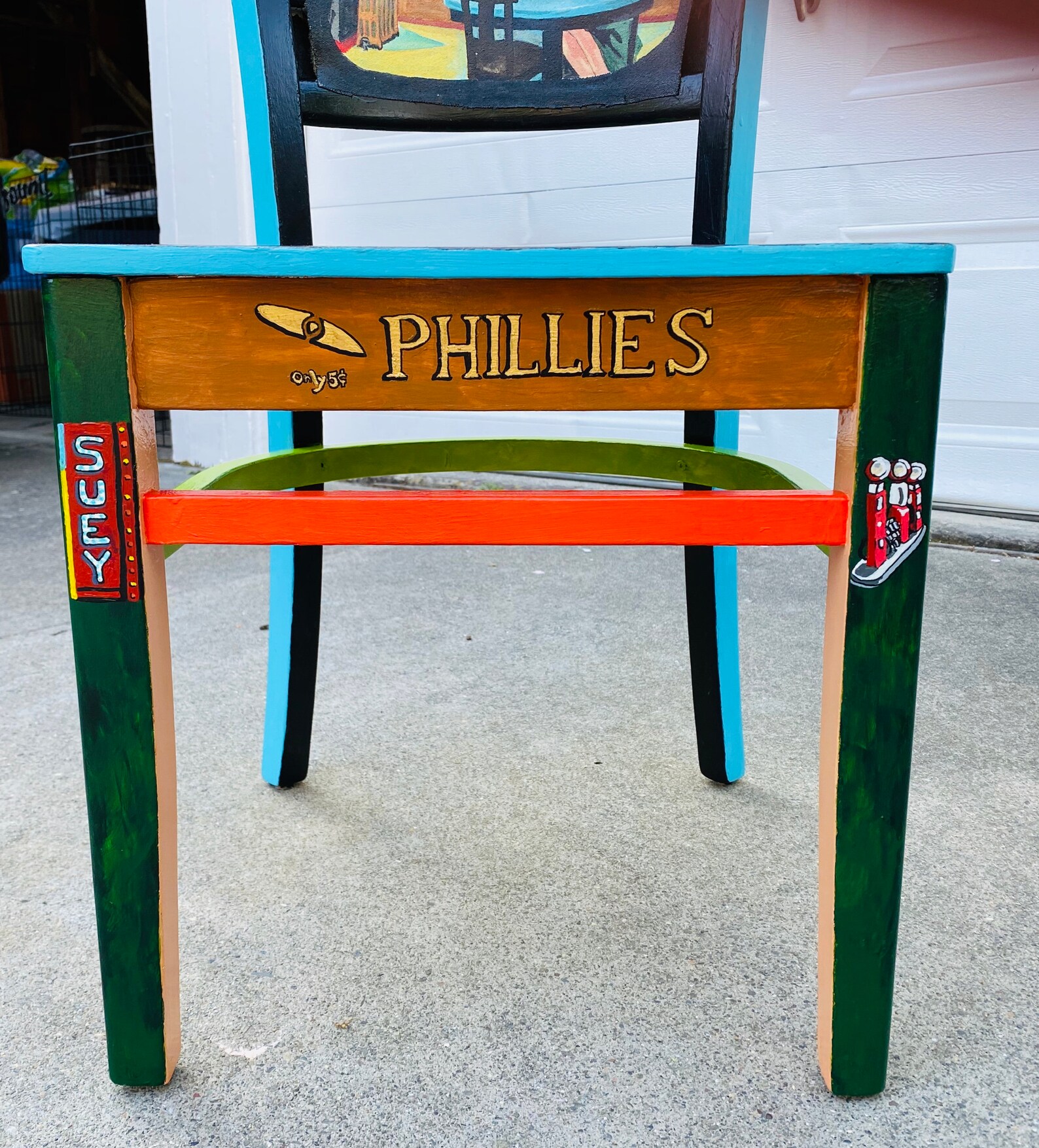 Edward Hopper Accent Chair | CUSTOM ORDER ONLY - Etsy
