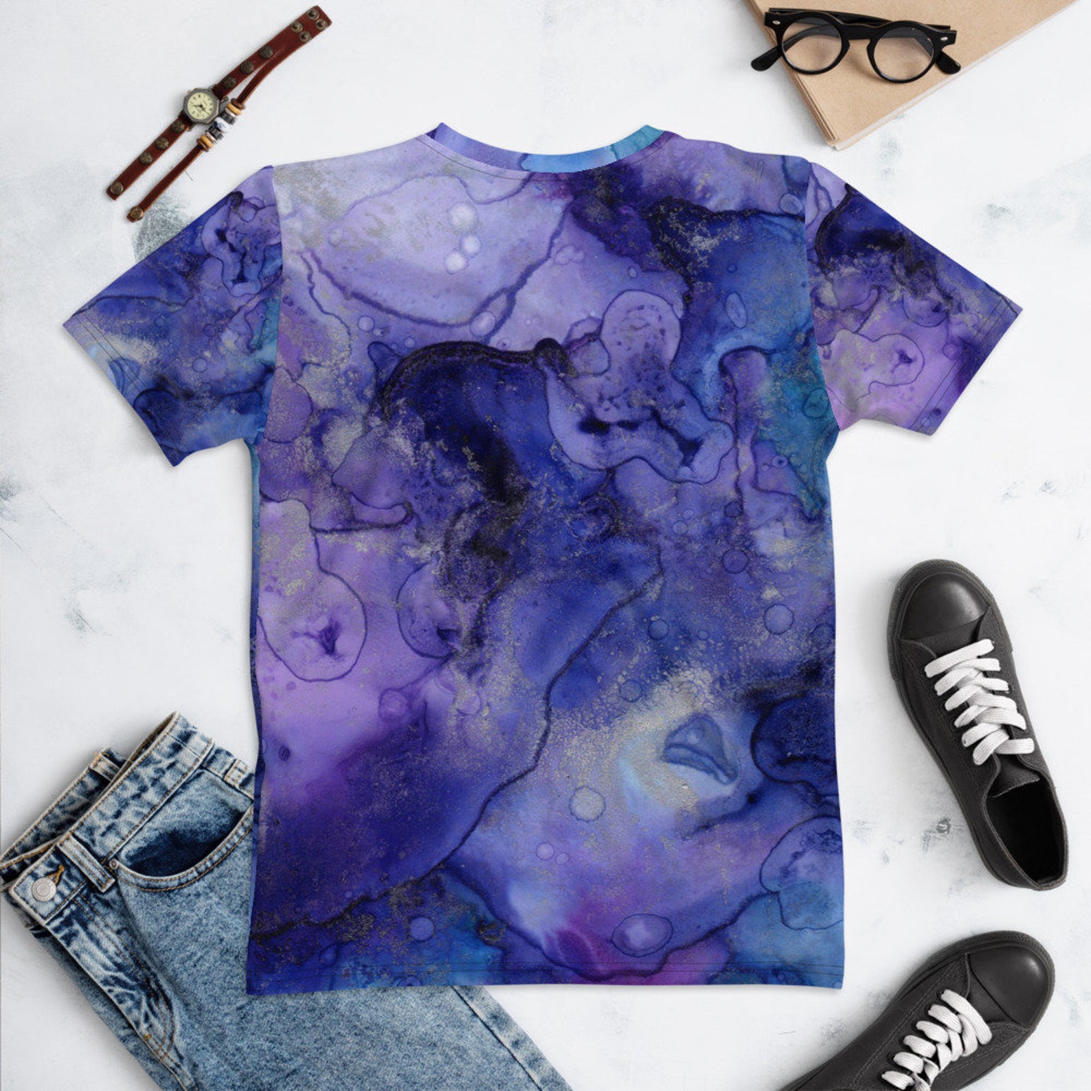 Women's T-shirt Life is Fun, Fun Tie Dye Shirt, Cute Tie Dye ...