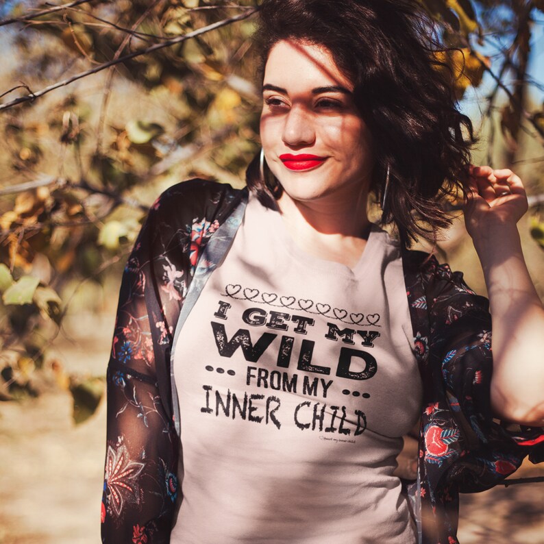 Wild Child Shirt Wild Child Inner Child Shirt Fun Playful - Etsy