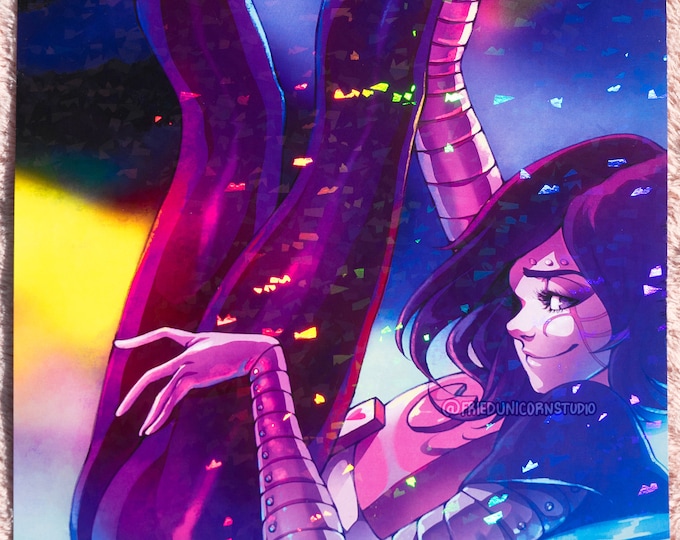 Mettaton Lights Camera Legs Undertale 11 X 17 Holographic - Etsy